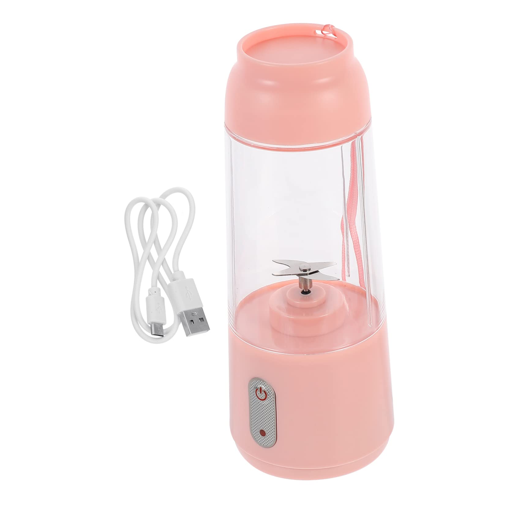 Holibanna 1 Set multifunctional juicer cup individual juicer cup blender shake mixer mini blender USB orange juicer maker travel Stainless steel portable machine