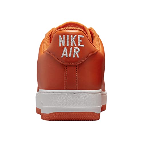 Nike Mens Air Force 1 '07 Basketball Shoes,Safety Orange/Summit White,8