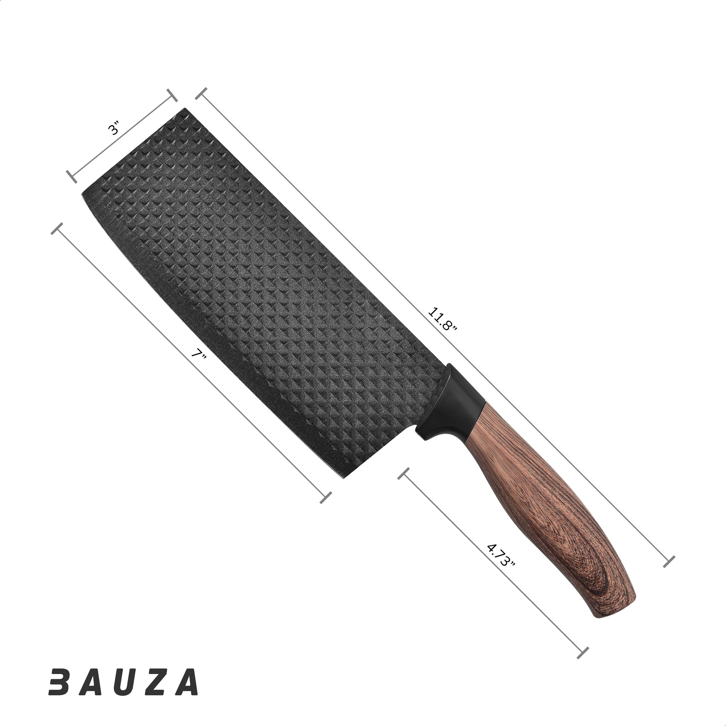 Kitchen Knife Chef Knife Block Stainless Steel Cutting Black Ceramic Professional Kitchen, Kitchen Knife Set, High Carbon Stainless Steel Chef Knife Set with Handle,