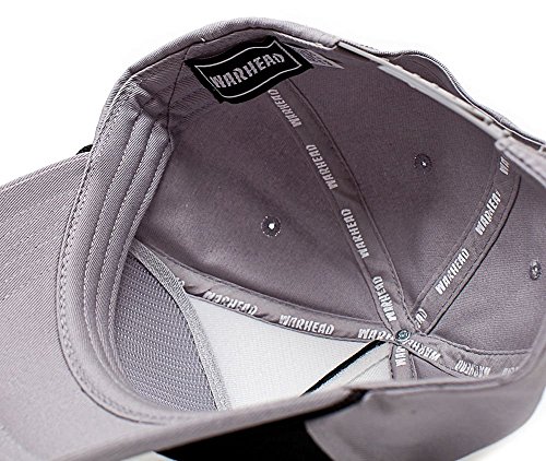Warhead Dimebag Darrell Unisex Adult One-Size Gray/Black Snapback Hat Cap