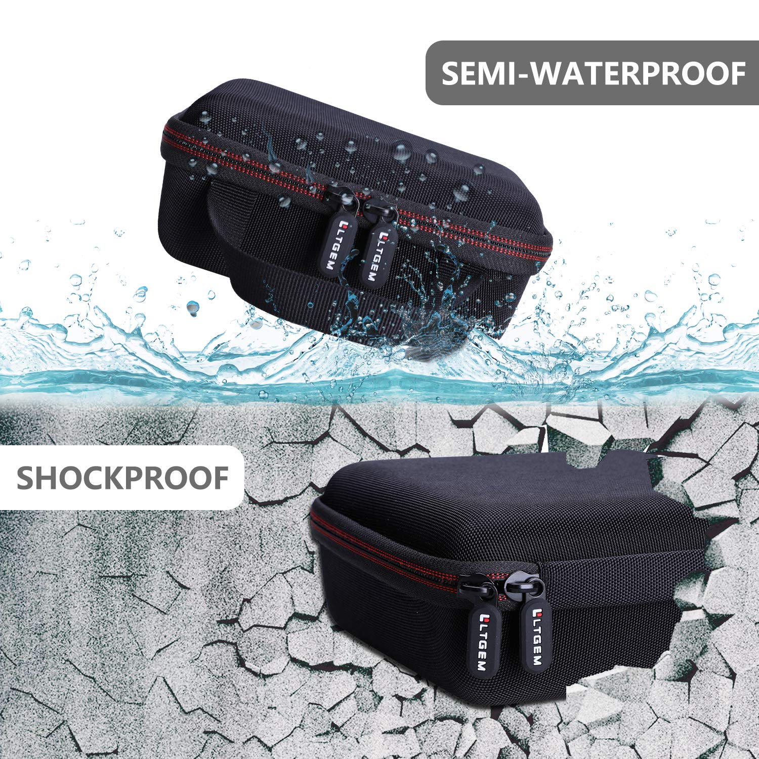 LTGEM Hard Case for Sawyer Products Water Filtration System - Travel Protective Carrying Storage Bag