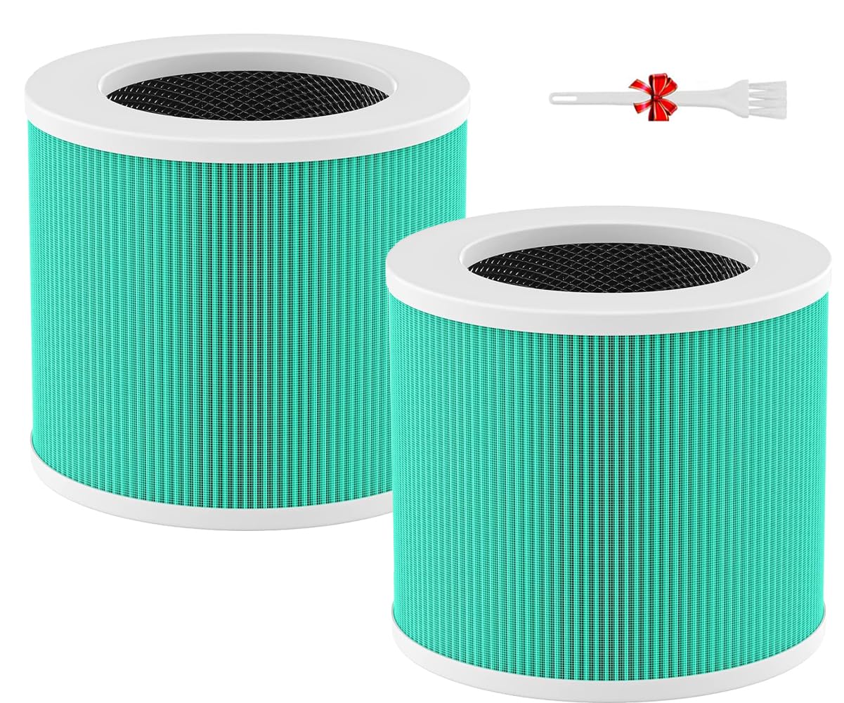 hy1800 H13 HEPA replacement filter: compatible with MORENTO HY1800 Air Purifier - 2pack