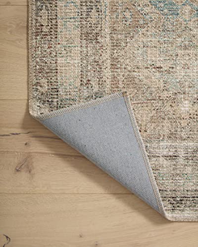 Loloi Angela Rose x Loloi Aubrey Collection AUB-03 Jade/Natural 2'-3" x 3'-9" Accent Rug