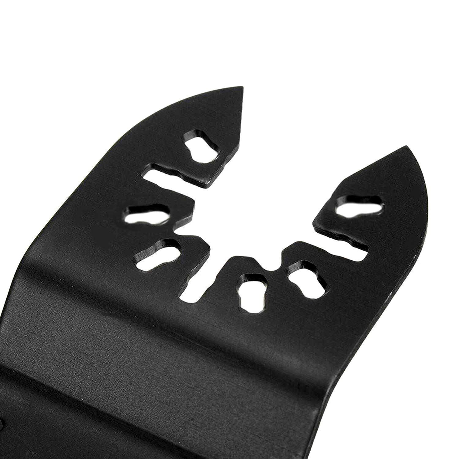 fannybuy 50Pcs Metal Wood Plastic Oscillating Multitool Quick Release Saw Blades Kit Fast Cutting Compatible with Multimaster Porter Cable Black&Decker Craftsman