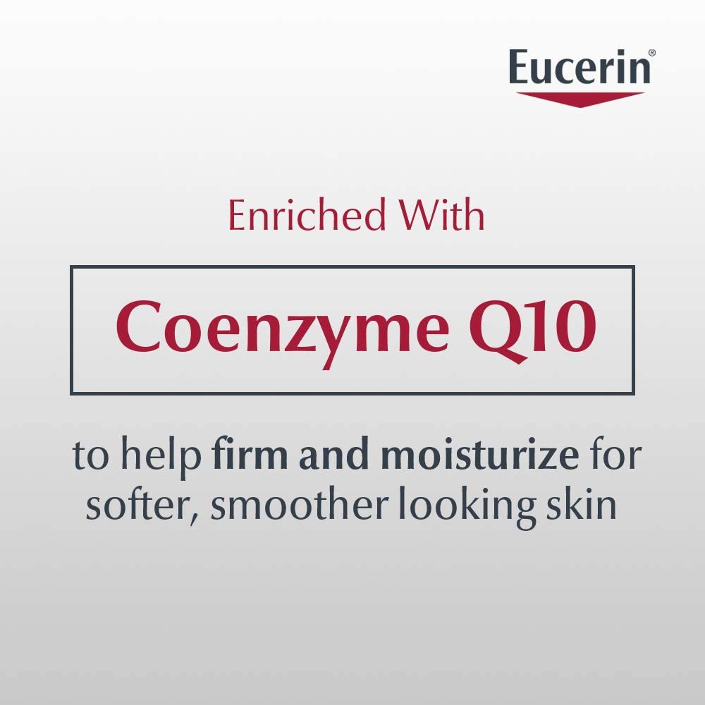 Eucerin Q10 Anti-Wrinkle Sensitive Skin Creme 1.70 Ounces each (Value Pack of 4)