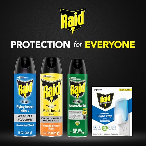 Raid S C Johnson Wax 81666 Fly/Insect Killer, 18-Ounce