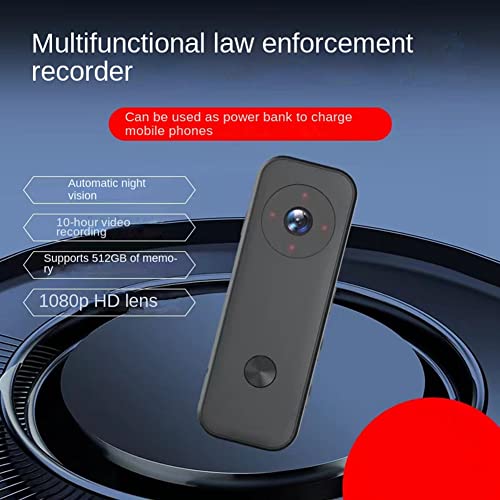 Fangyid 1080P Motorcycle Fishing Sport Camera Enforcement Voice Recorder Camera, HD 360 Panoramic Helmet Camera