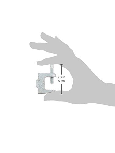 Morris 17486 Universal Beam Clamp, Malleable Iron, 1/4" - 20"