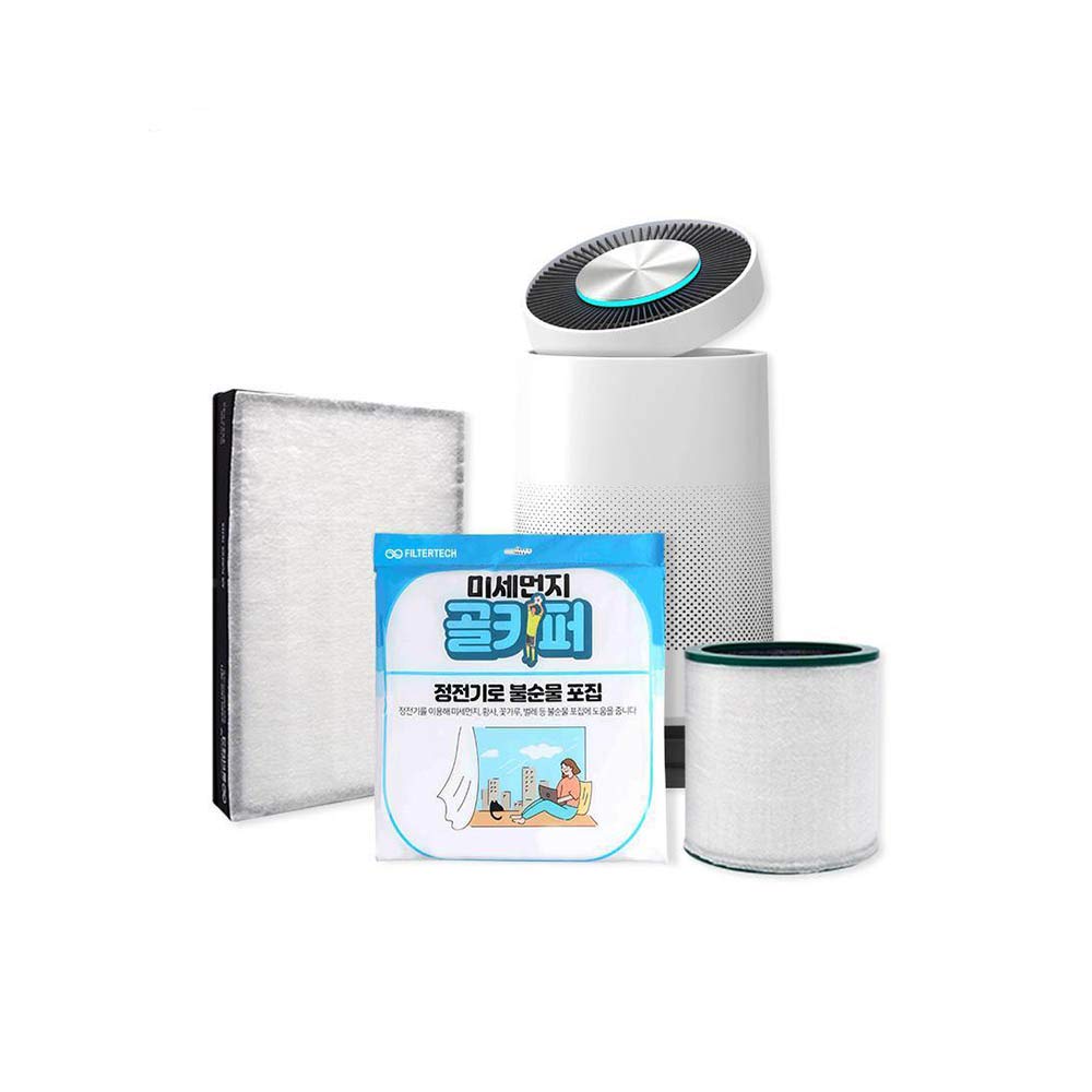 FilterTech Fine Dust Goalkeeper - DIY Filter Saver for Samsung Air Purifier HC-C131G/HC-J130GP/HC-J130RC/HC-J130RW/HC-J130SC/HC-J450D/HC-J450PS/HC-J450R : Additional Protection, Filter Life Extension