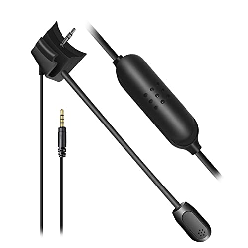 huuGY MicrophCable Boom - Boseheadphs 35 Quiet Comfort 35 II - Headphs Boom MicrophCable with Volume Control & Mute Switch, for Laptop PC Controller