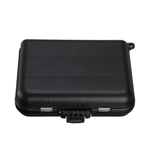 HEJUNHUPAN Portable Storage Case Compartments Storage Case Box Plastic Fishing Lure Hook Bait Small Accessory Box Square Fishhook Box Outdoor Essential Tool Boxes