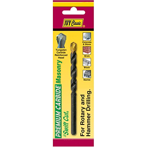 IVY Classic 10208 1/8 x 3-Inch Premium Carbide Masonry Drill Bit, 1/Card