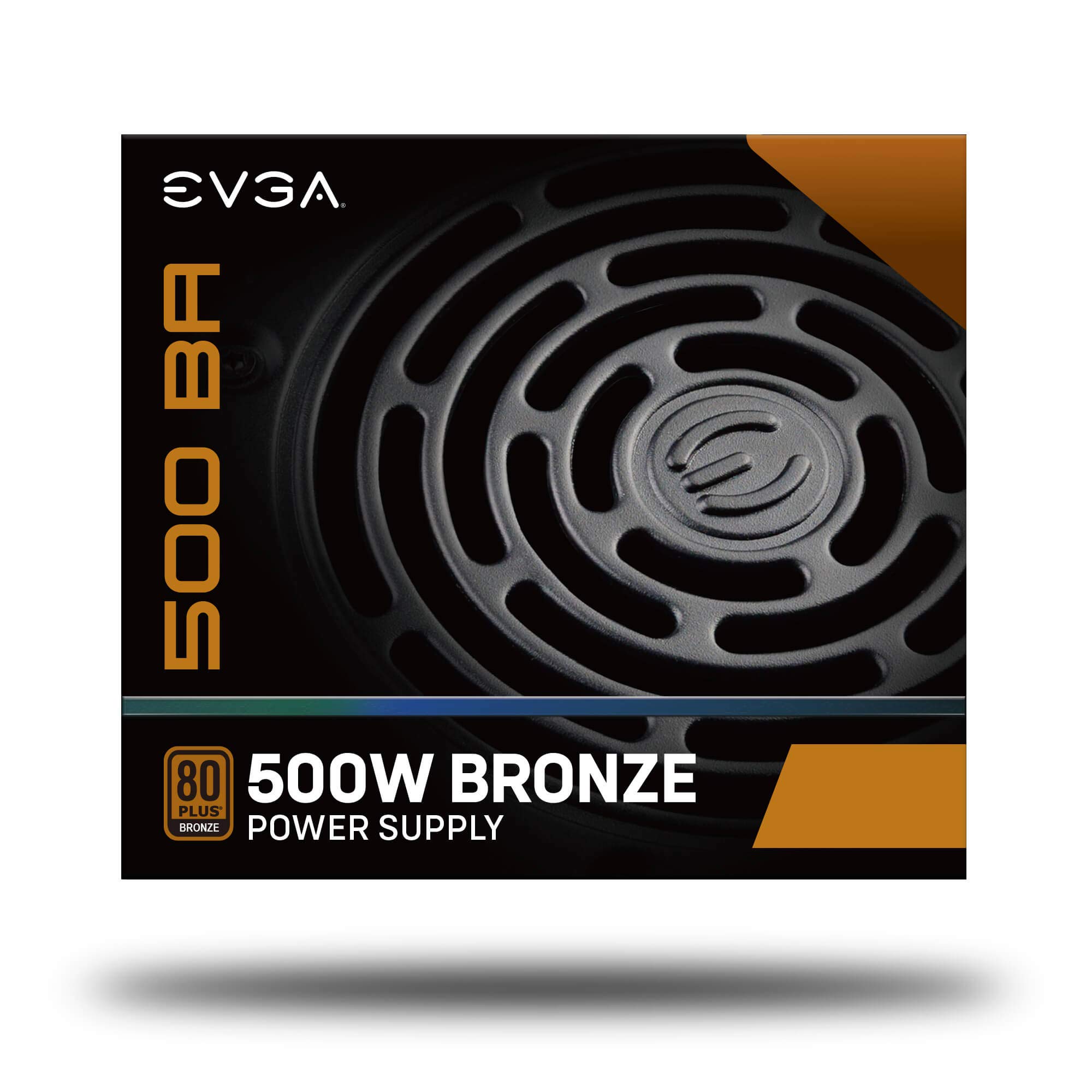 EVGA 500 BA, 80+ BRONZE 500W, 3 Year Warranty, Power Supply 100-BA-0500-K1
