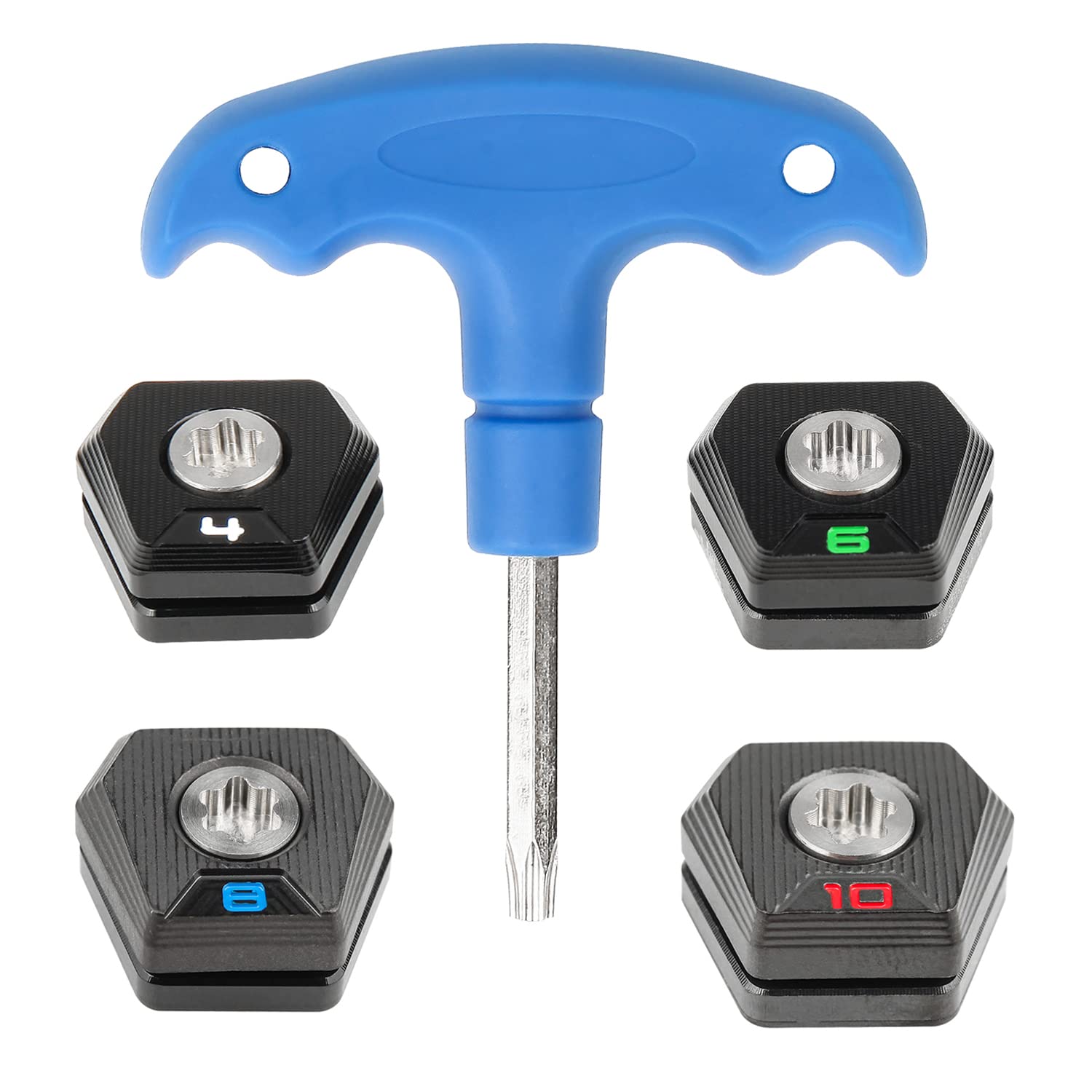 Gofotu 4PCS Golf Sliding Weightd for 2022 TaylorMade Stealth Plus Driver 4g+6g+8g+10g+ Wrench