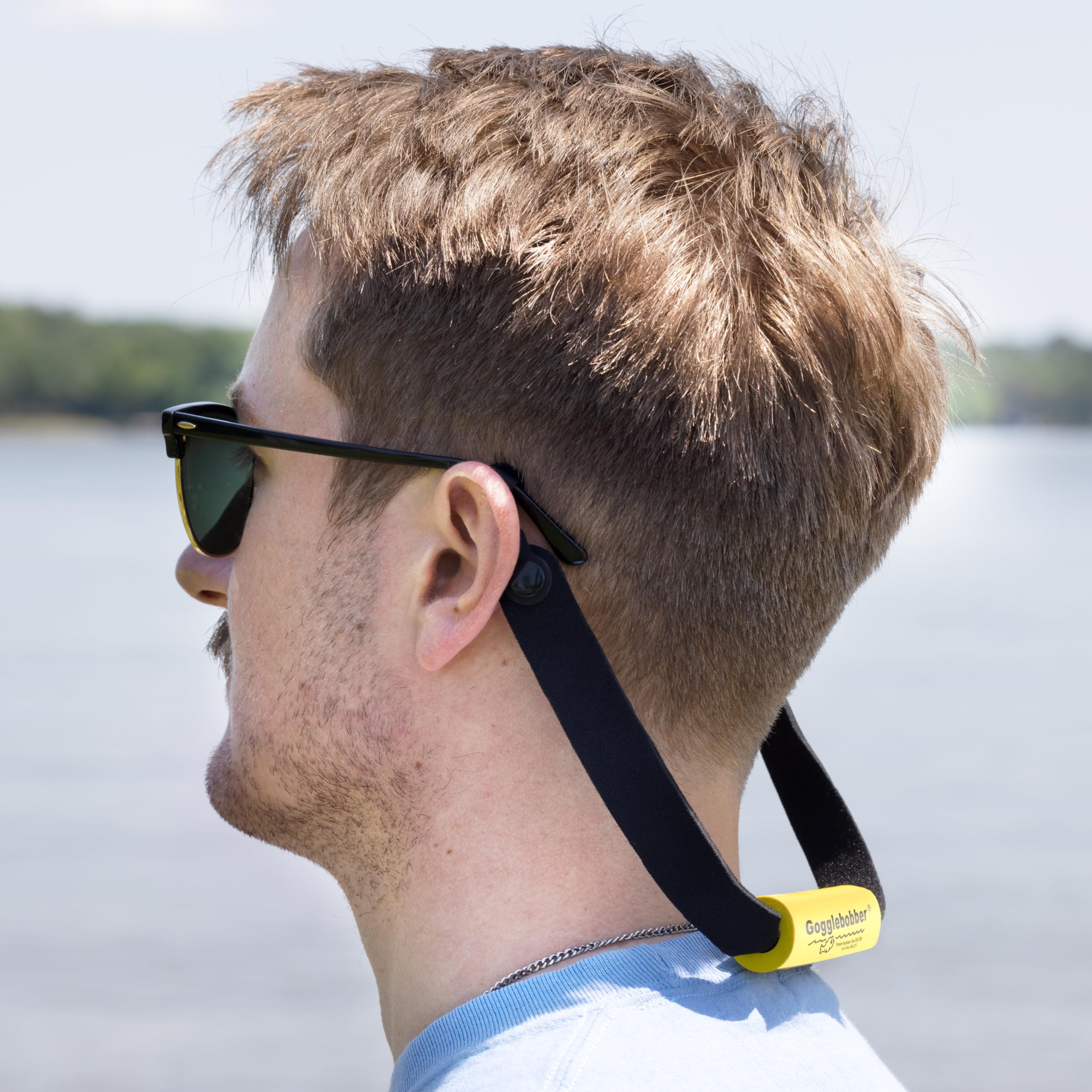 Gogglebobber Floating Sunglass Retainer 2-pack - Durable Elastic Eyewear Retainer Ideal for Fishing, Swimming & Boating - Never Lose Your Glasses in the Water Again with our Floating Eyeglass Strap