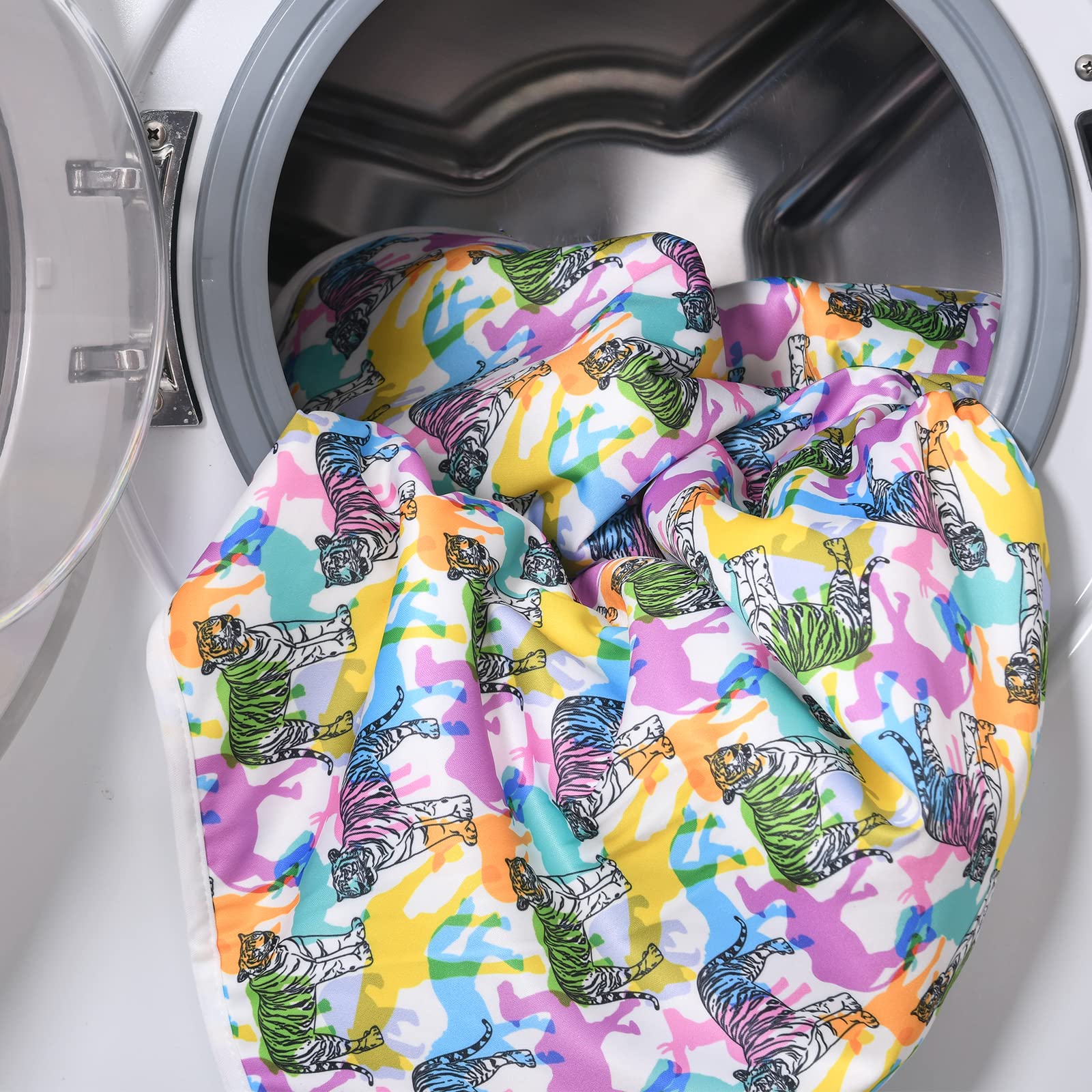 HaoShuFu Washable Diaper Changing Mat for Baby Bed Pad Waterproof Thick Soft Absorbant Size 39.4"x 27.5" (ND01)
