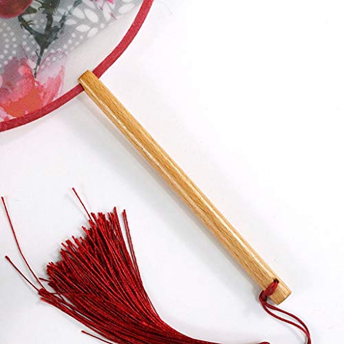 Folding Fan Ancient Style Fan Dance Fan Hand-Painted Palace Fan Chinese Style Silk Fan Hanfu Gift Fan for Friends