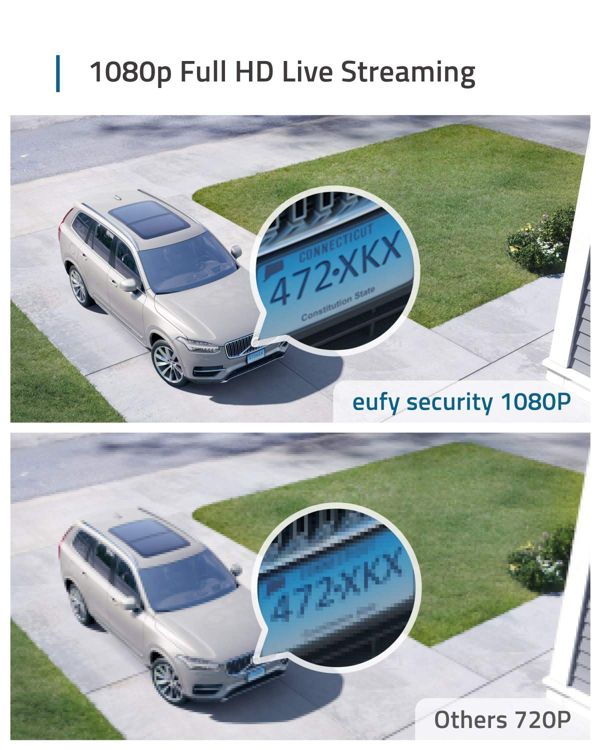 eufy Security eufyCam 2C 3-Cam Kit, Wireless Home Security System,Outdoor Cameras Wireless, 180-Day Battery Life, HD 1080p, IP67 Weatherproof, Night Vision, No Monthly Fee
