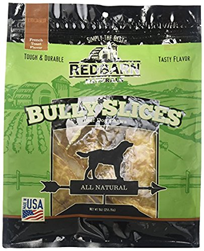 Redbarn Bully Slices for Dogs | Highly Palatable, Long-Lasting Natural Dental Treats with Functional Ingredients, 9 oz. (Pack of 4) - Variety Pack