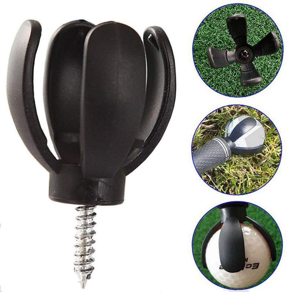 FASTROHY 10 PCS Golf Ball Pick Up Retriever Grabber Claw 4-Prong Sucker Tool