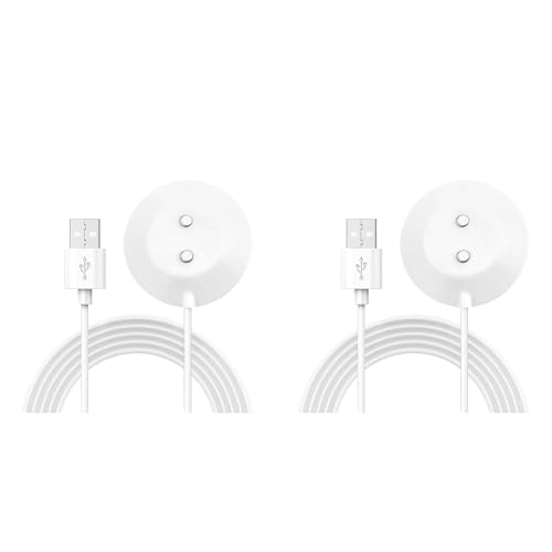 FitTurn 2 Pack Rose Charger Toys Replacement Charger, Standing Magnetic Adapter USB Cable Cord for Rose Wand only-12mm