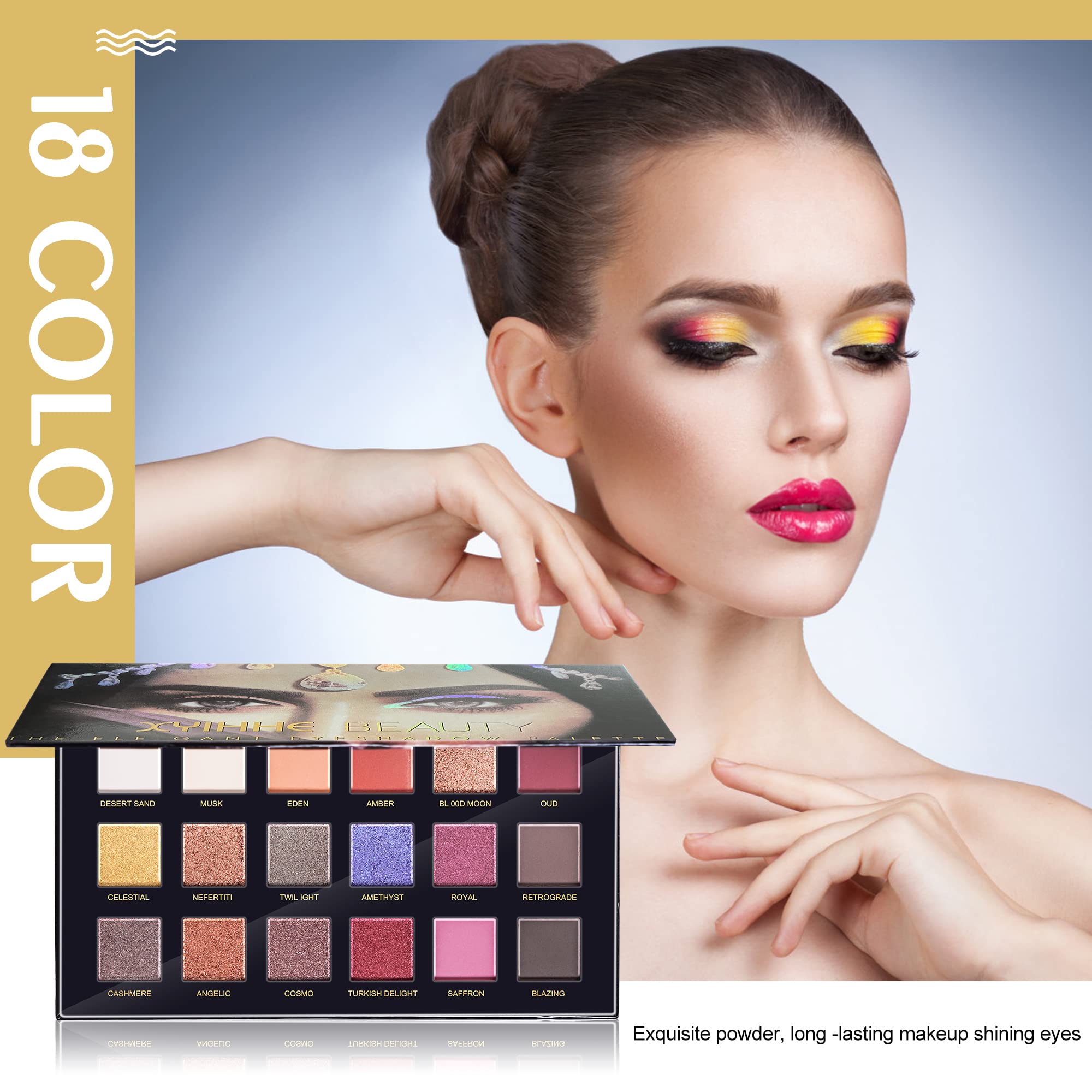 Makeup Kit for Women Full Kit Makeup Kit for Teens or girls, All in One Makeup Sets Include Eyeshadow Palette Lipstick&Lipglaze Makeup Brush Eyebrow&Eyeliner Pencil