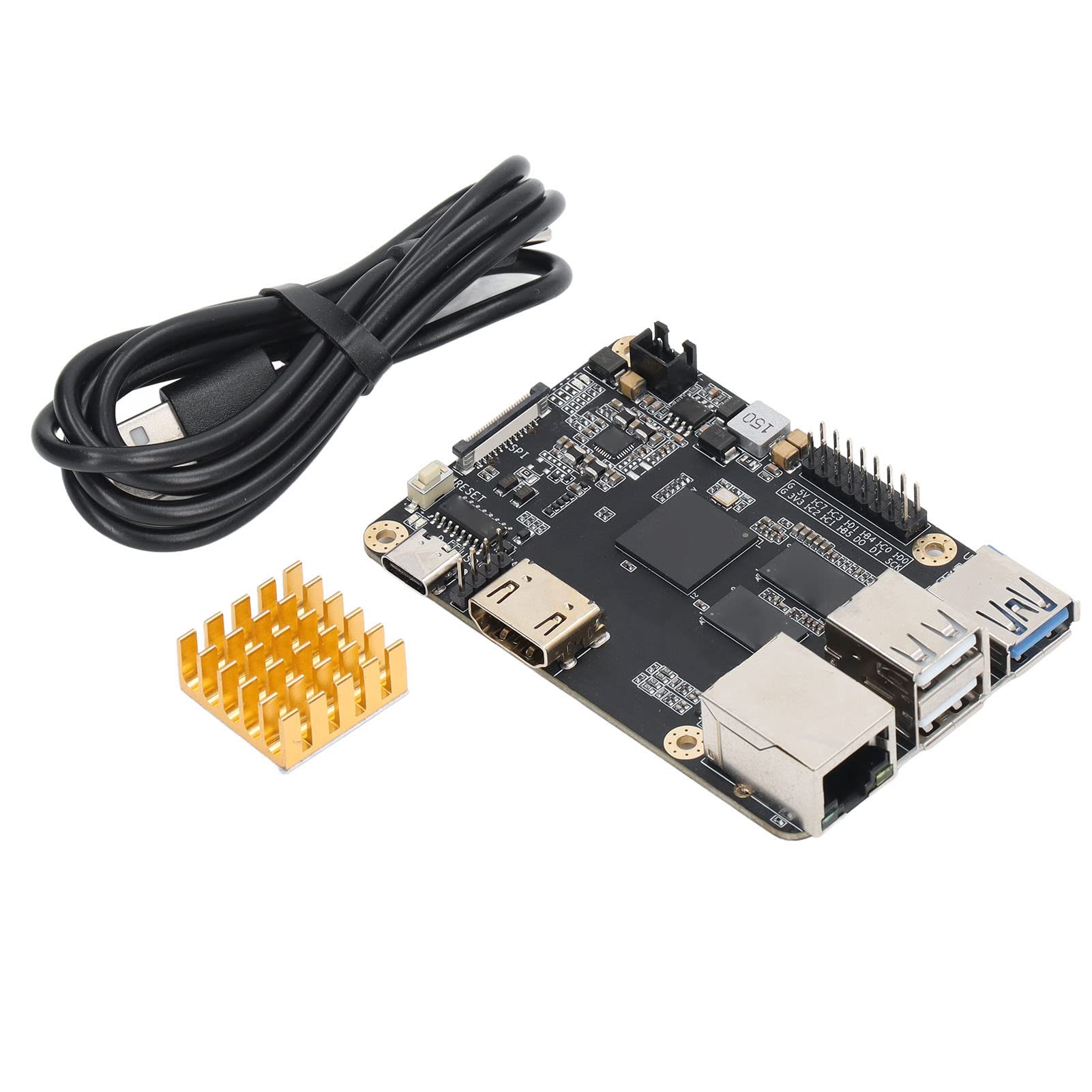 MKS PI Control Board, 3D Printer Mainboard Good Compatibility DC 12V 24V 15W Easy Installation for Replacement