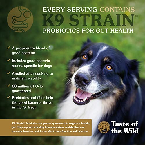 Taste of the Wild Pacific Stream Grain-Free Dry Puppy Food with Smoke-Flavored Salmon 14lb