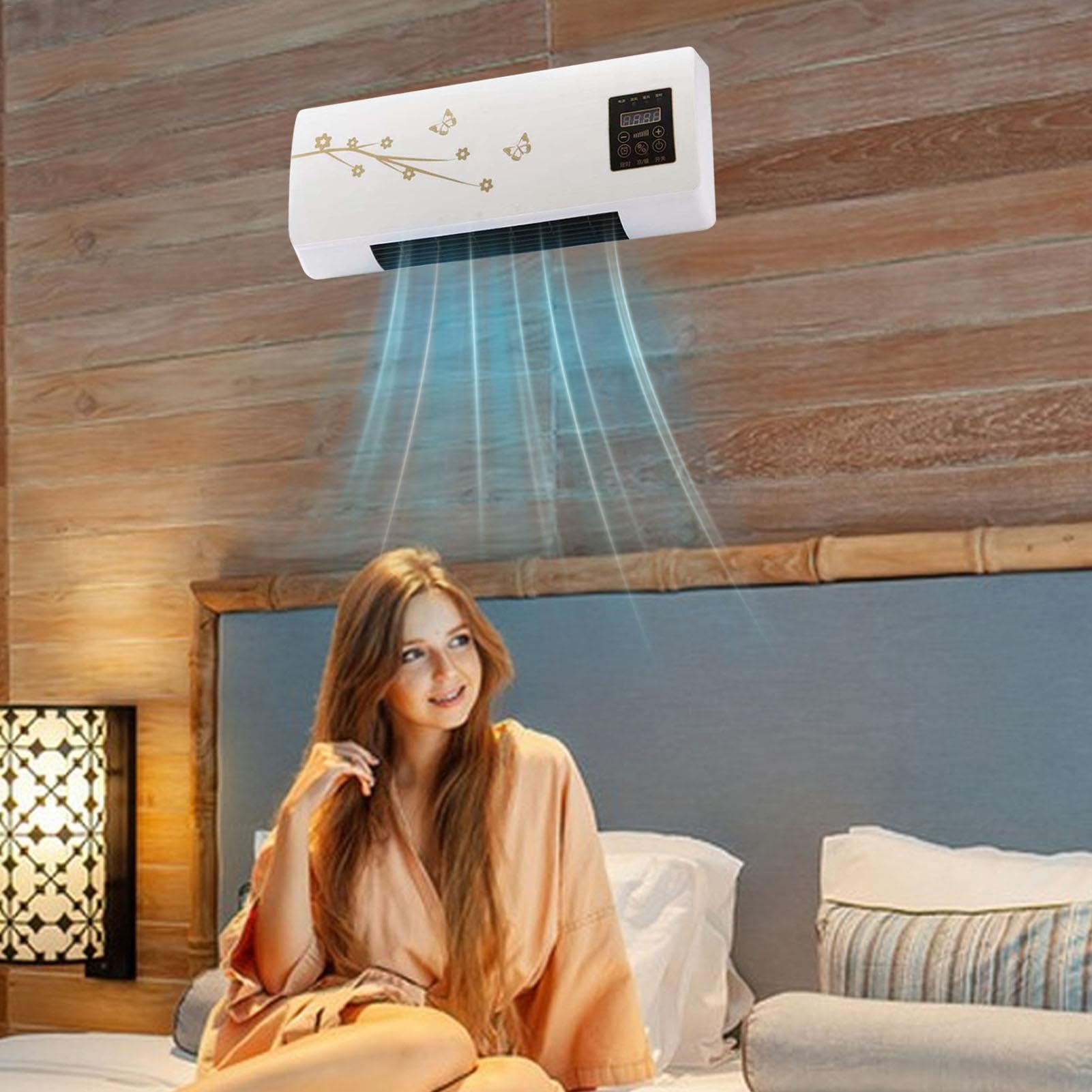 Minii Split Ac/Heating | Wall Mounted Ac Unit | Air Conditioner Portable Ac Heater Combo Unit | Air Conditioner Heater Combo | Portable Air Conditioners | Split Max Aire Acondicionado Portatil | 2024