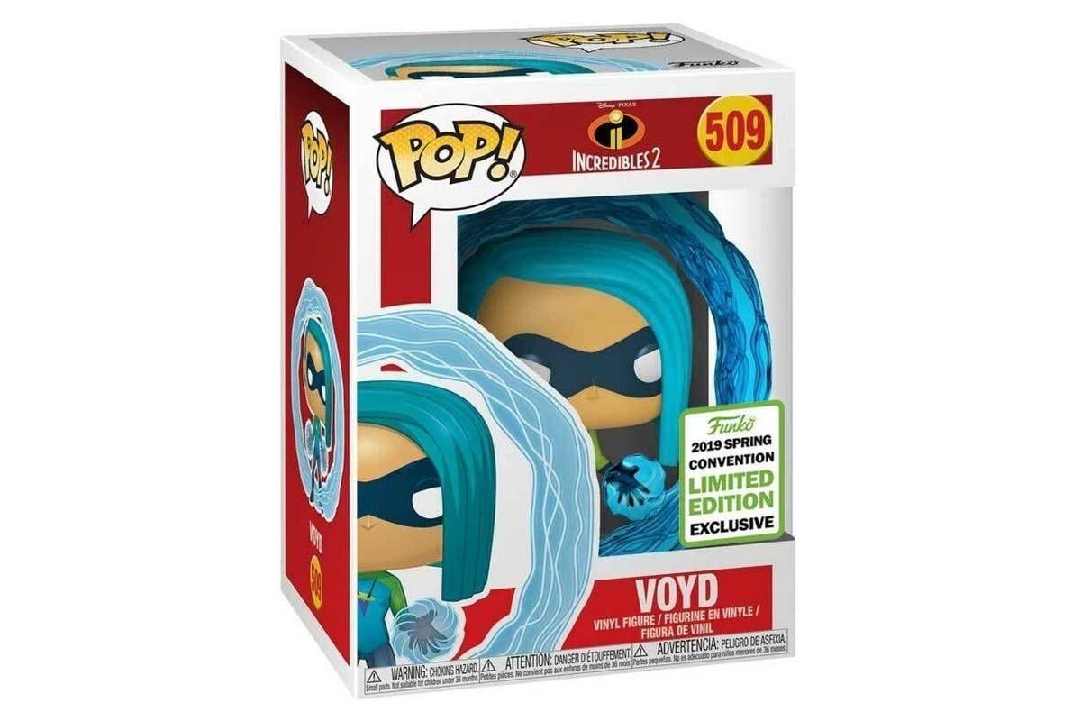 Funko Pop! The Incredibles 2 509 Voyd Vinyl Figure Disney Pixar Edición Limitada