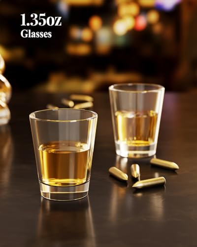 Gifts for Men Dad, 10.1 Oz Whiskey Decanter Set with 2 Glasses, Unique Dad Birthday Gift Ideas from Daughter Son, Personalized Liquor Dispenser for Liquor Scotch Bourbon Vodka