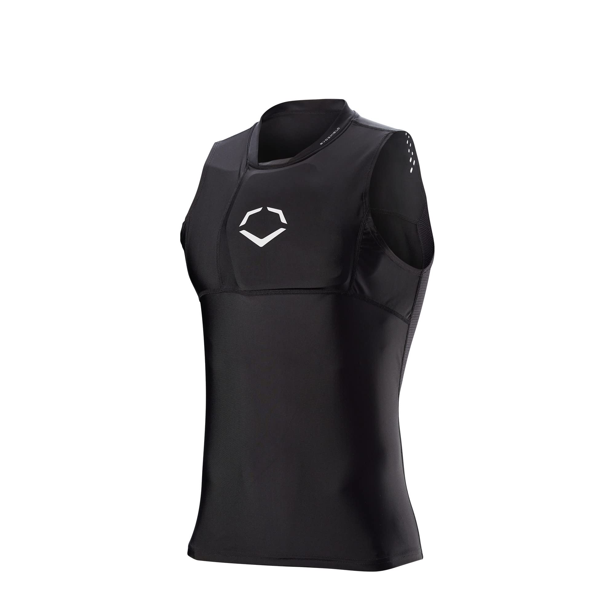 EvoShield Adult NOCSAEÂŽ Protective Chest Guard Shirt - Adult Medium, Black