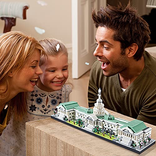 Kadablk Mini Taj Mahal Contruction Set,Mini Block Building Model,600+PCS for Adults & Kids,Famous Landmark Collection Kit…