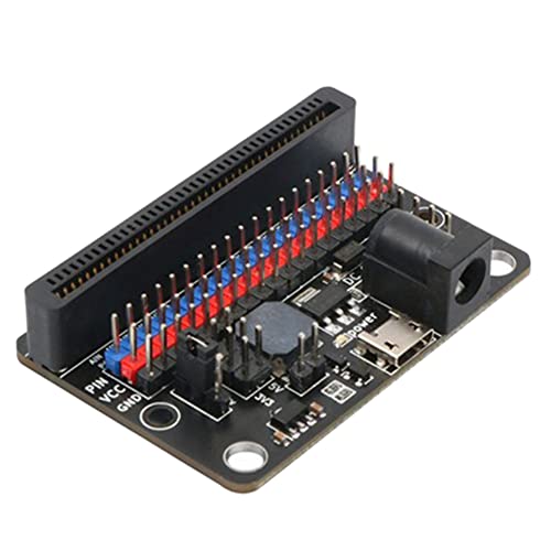 MAKIVI 1Pcs Expansion Board for Microbit GPIO Expansion Python IO:Bit 5V with on Board Passive Buzzer