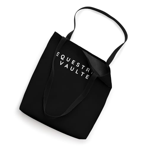 Equestrian Vaulters Hobby / Modern, Contemporary Font Design Tote Bag
