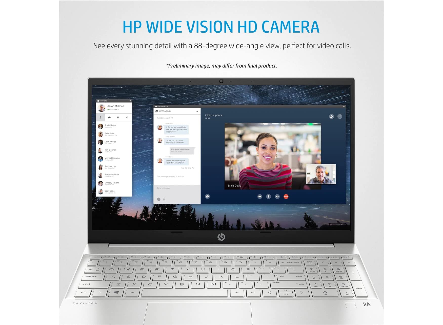 HP Pavilion 15.6" FHD IPS Touchscreen Premium Laptop | 11th Gen Intel Core i5-1135G7 | Intel Iris Xe Graphics | 12GB RAM | 256GB SSD | WiFi | HDMI | Windows 10 | Silver