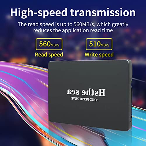 JENPECH for Hsthe Sea Internal Solid State Drive Shockproof 60/120/240/256/480/512GB/1TB 2.5 Inches High Performance SATA 3.0 Solid State Drive Convenient 240GB