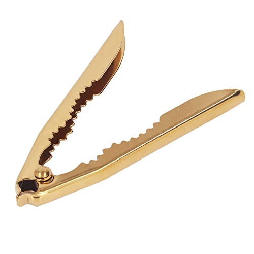 Yctze Crab Cracker, Non Slip Robust Stainless Steel Nutcracker Chestnut Walnut Opener Clip Seafood Tools for Home Kitchen Apartment Restaurant