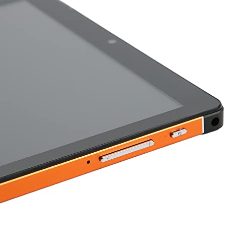 Laihua Kids Tablet, 6GB 128GB Orange 100240V for Android12 Tablet PC for Work (US Plug)
