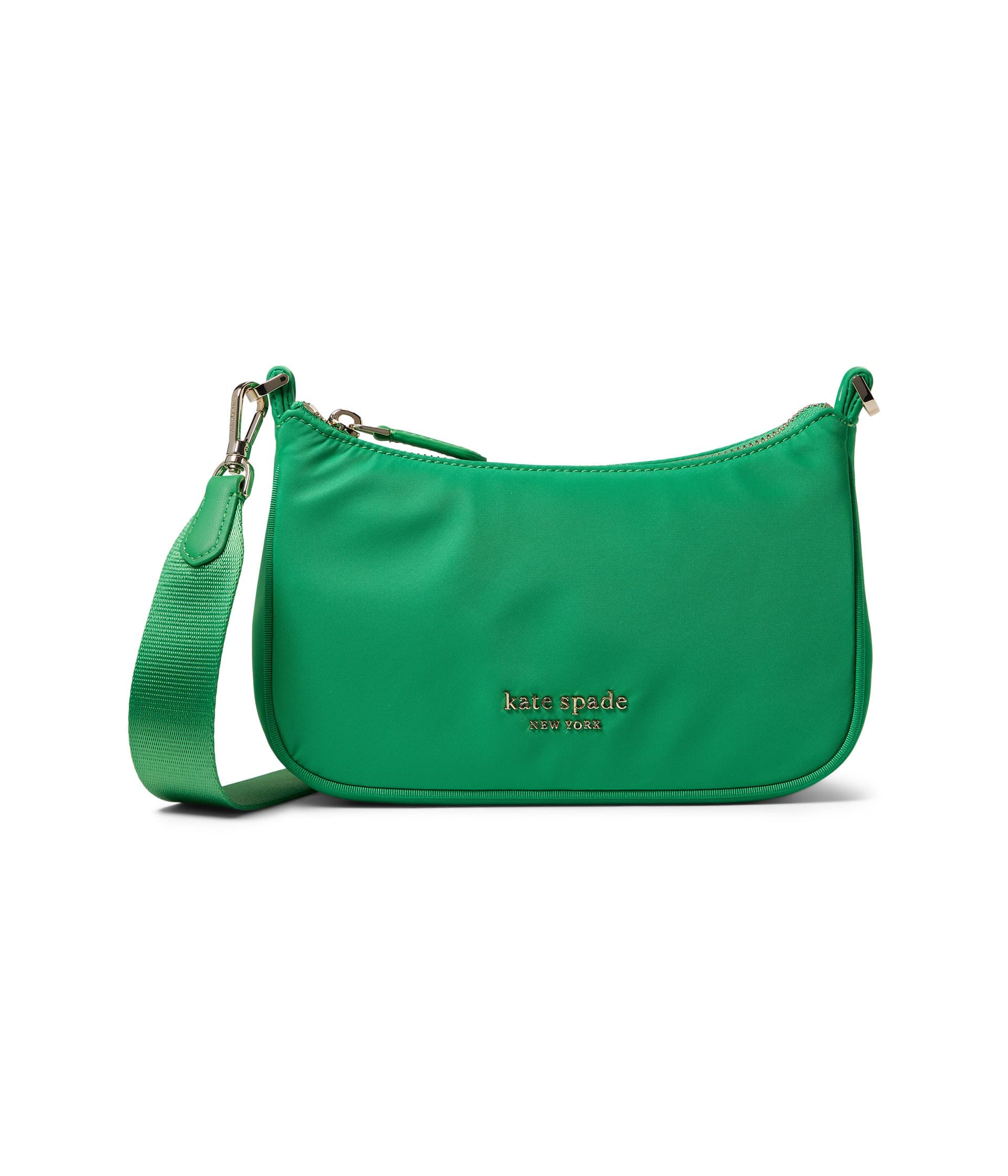 Kate Spade New York Sam The Little Better Nylon Small Crossbody Fresh Greens One Size