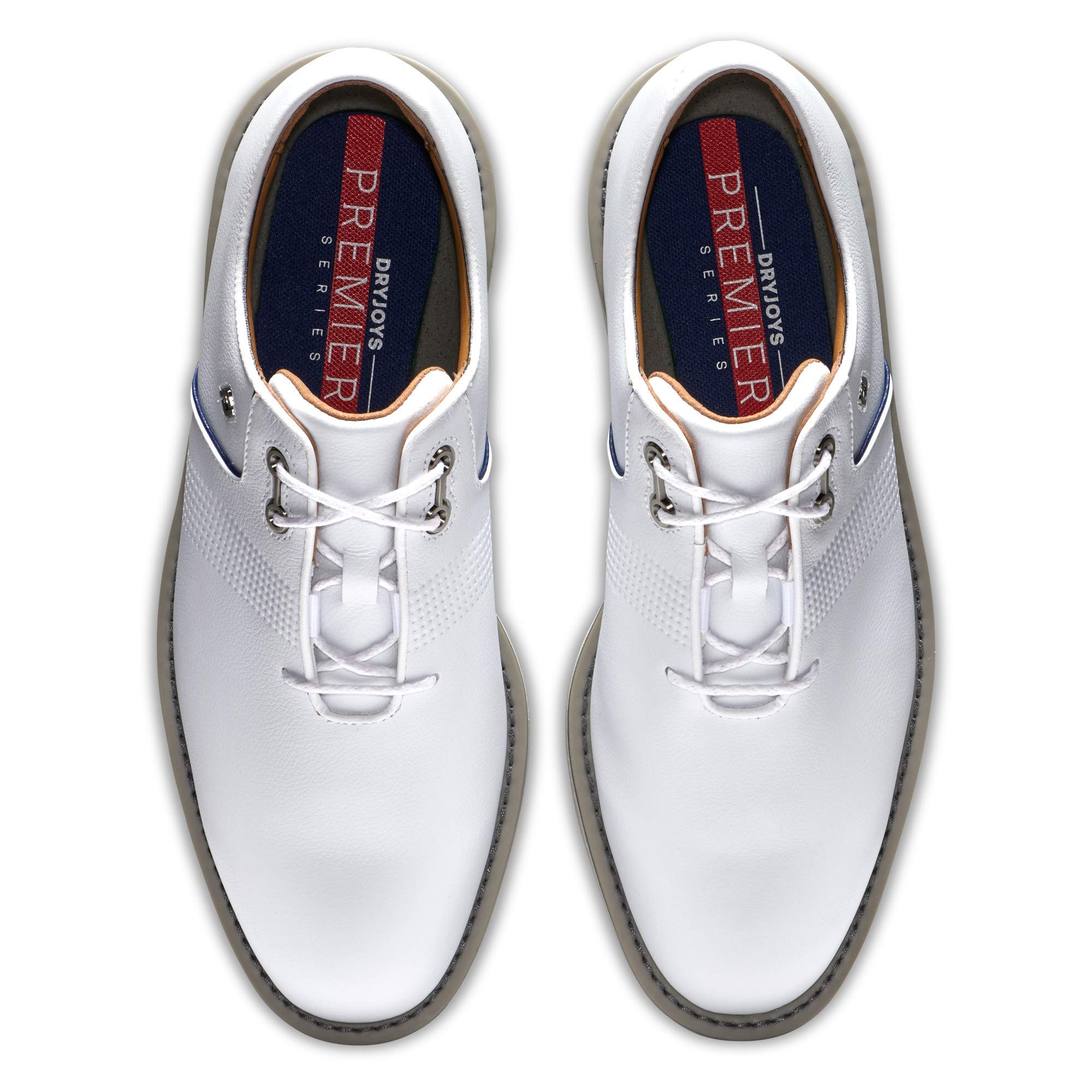 FootJoy Men's Premiere Series-Flint Previous Season Style Golf Shoe, White, 11.5 Wide