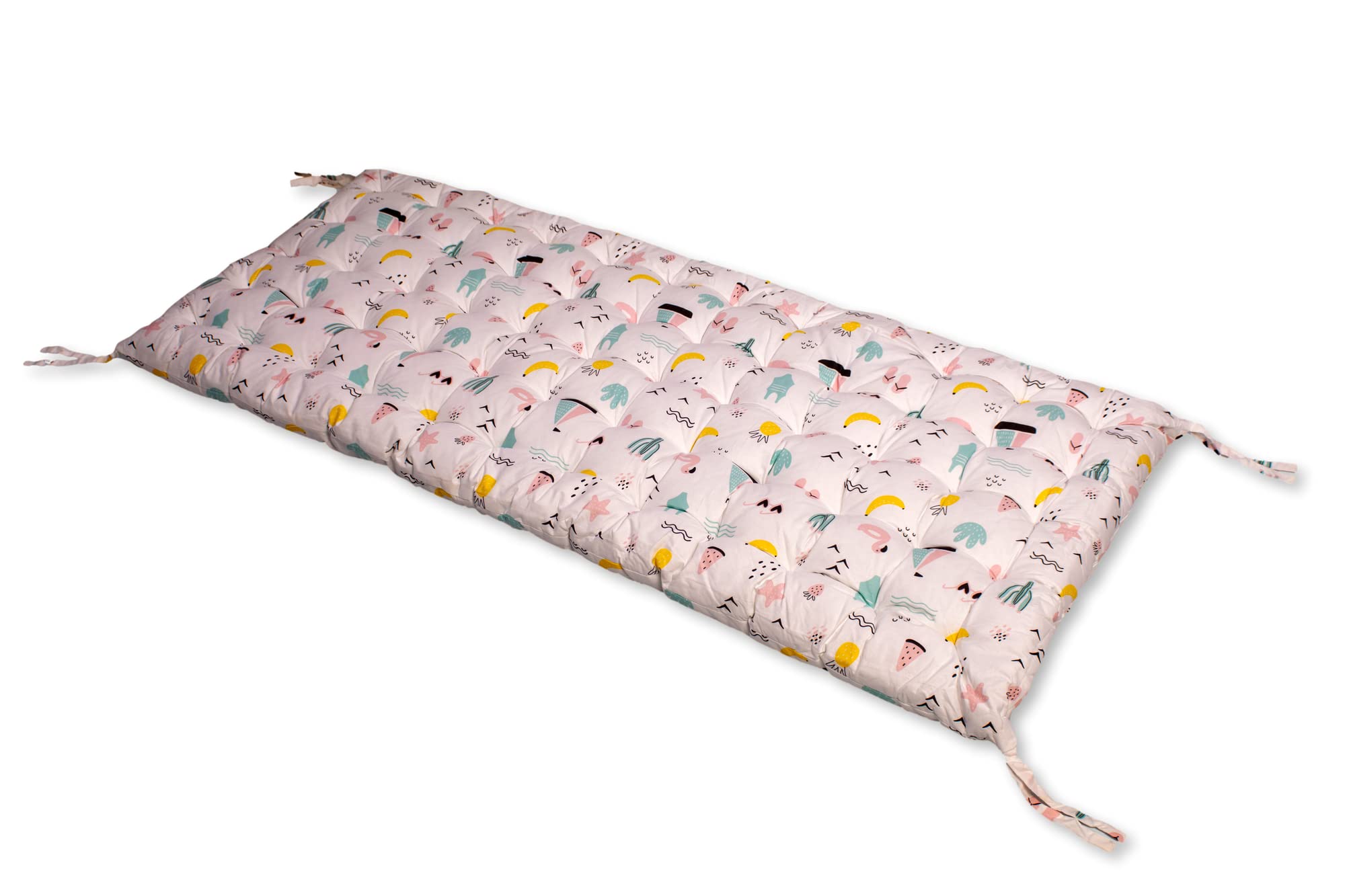 Kidodido Cushion for Climbing Arch | Pillow for Montessori Rocker | Montessori Rocker Cushion Set | Climbing Arch Pillow | Premium Quality Climbing Set Cushion (Flamingo)