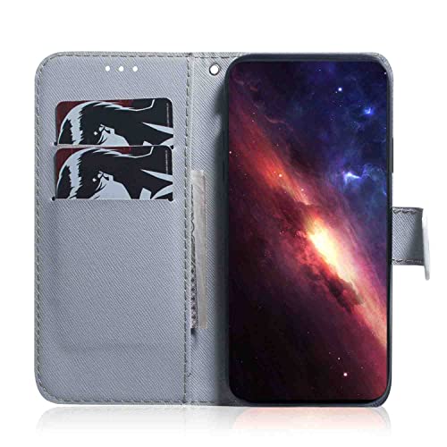 SHOYAO Phone Cover Wallet Folio Case for Oppo REALME 7 PRO, Premium PU Leather Slim Fit Cover for REALME 7 PRO, Horizontal Viewing Stand, Business, Apricot Flower