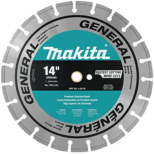 Makita 4114X 14" SJS™ Electric Angle Cutter, with 14" Diamond Blade