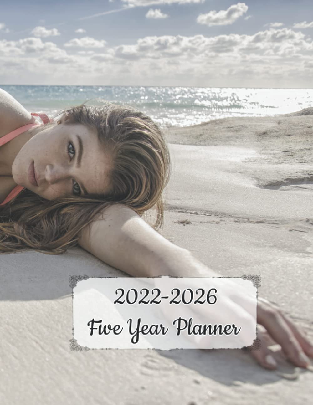 Five Year Planner 2022-2026: Monthly Planning Diary 160 Page Large Size Organizer Journal Relaxing Beach Cover