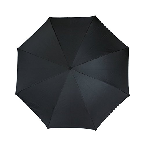 Nander Leaves Double Layer Inverted Umbrellas Reverse Folding Umbrella Windproof UV Protection Straight Umbrella Inside Out Upside Down for Car Rain Outdoor with C-Shaped Handle