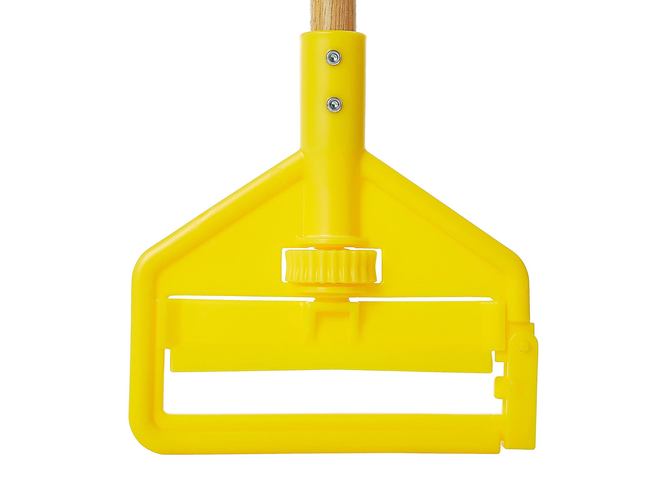 Rubbermaid Commercial H116 Invader Side-Gate Wood Wet-Mop Handle, 1 dia x 60, Natural
