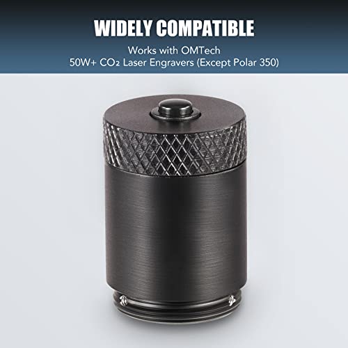 OMTech CO2 Laser Alignment Tool for Laser Engravers, Precision Red Laser Pointer for 50W 60W 70W 80W 100W 130W 180W Laser Engraving Marking Cutting Machines Except Polar 350, Visible Laser Path Guide