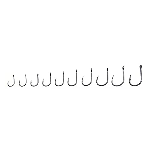 Fish Hook 100pcs Fishing Hooks Set Carbon Steel Single Circle Fishhook Fly Fishing Jip Barbed Carp Hooks Sea Tackle Accessories Fishing Tools