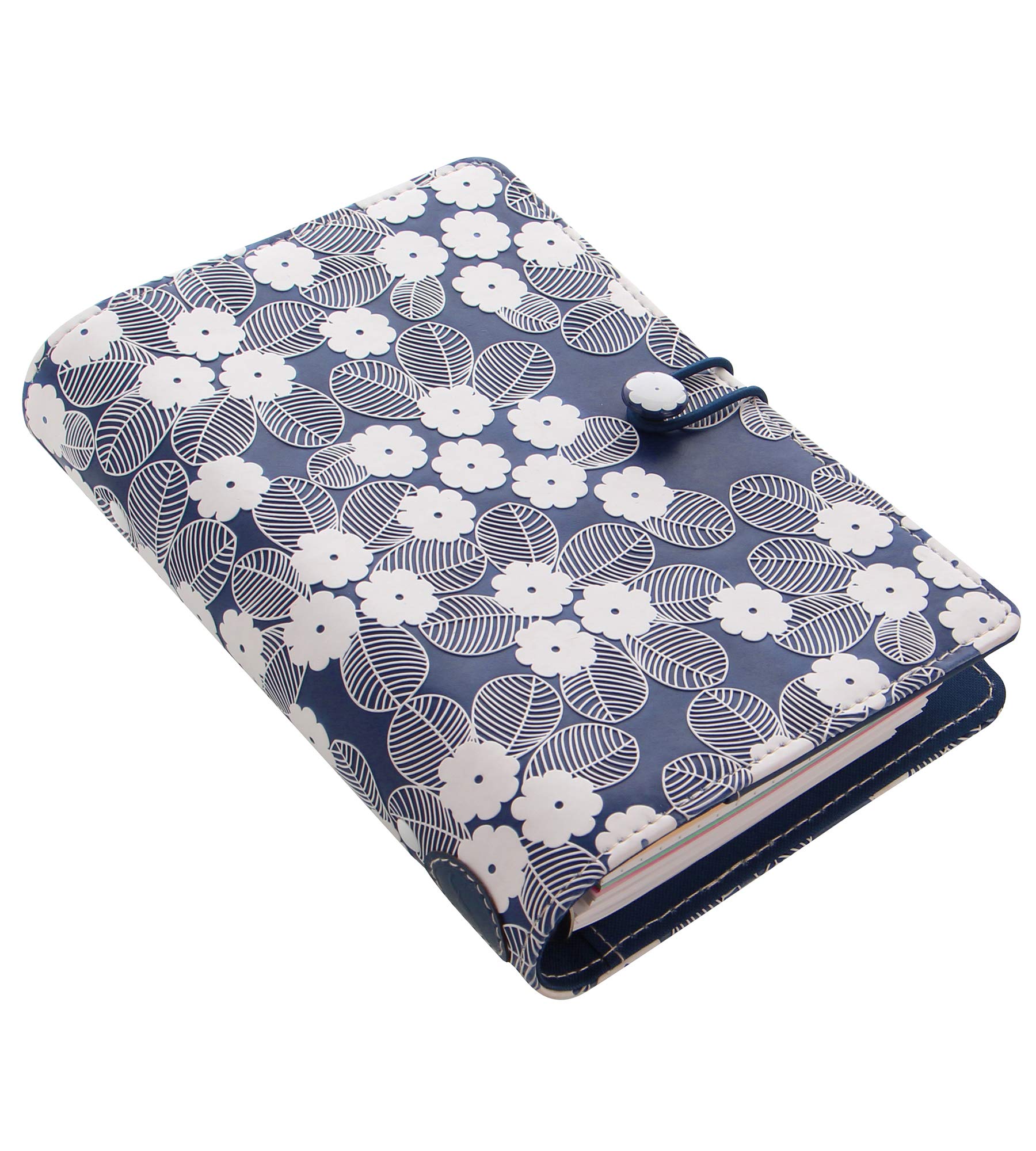 Filofax Personal Impressions Organiser Navy/White